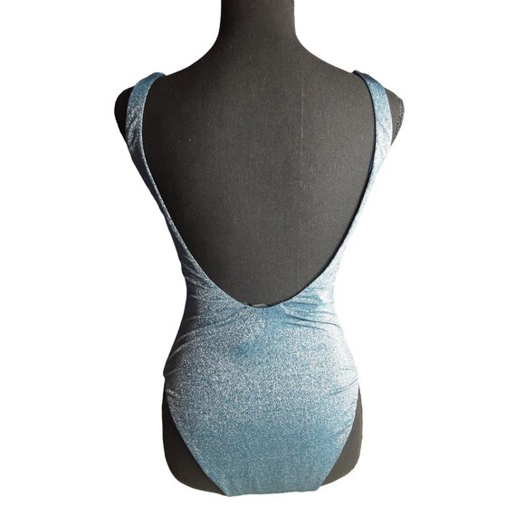 Aqua | Swim | Nwt Aqua Singlet One Piece Metallic Swimsuit Size M ...